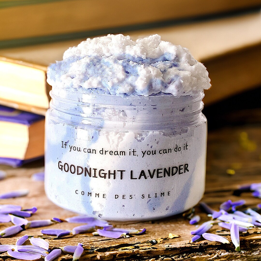 Goodnight Lavender Slime, DIY Snow Fizz Slime, Pick Your Own Scent ...