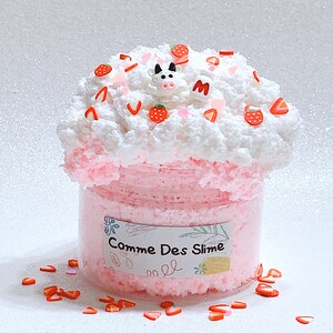 Snow Fizz Slime,strawberry Milkshake Slime,choose Your Own Scent ...