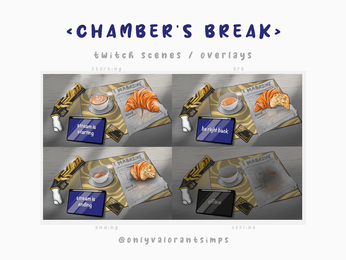 Valorant Chamber Twitch Screen, Valorant Twitch Screen, Chamber ...