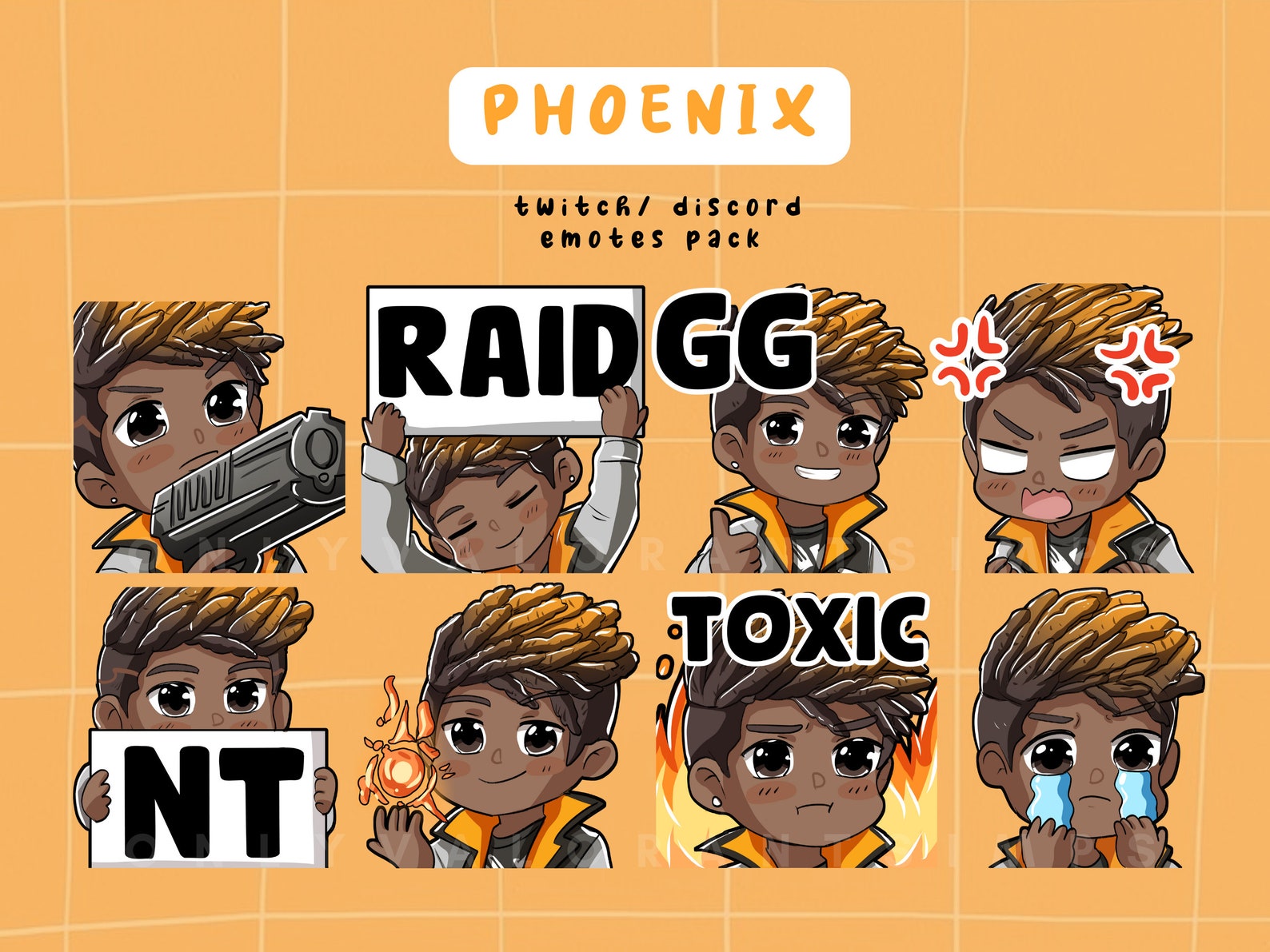 Phoenix Valorant Phoenix Valorant Twitch Emotes Phoenix - Etsy Singapore