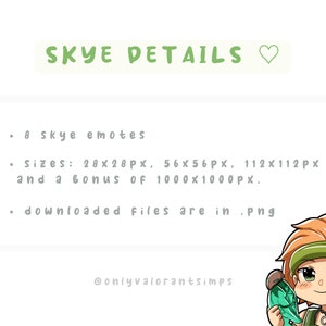 Skye Valorant, Skye Valorant Twitch Emotes, Skye Valorant Discord Emote ...
