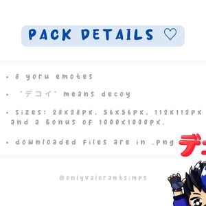 Yoru Valorant, Yoru Valorant Twitch Emote, Yoru Valorant Discord Pack ...