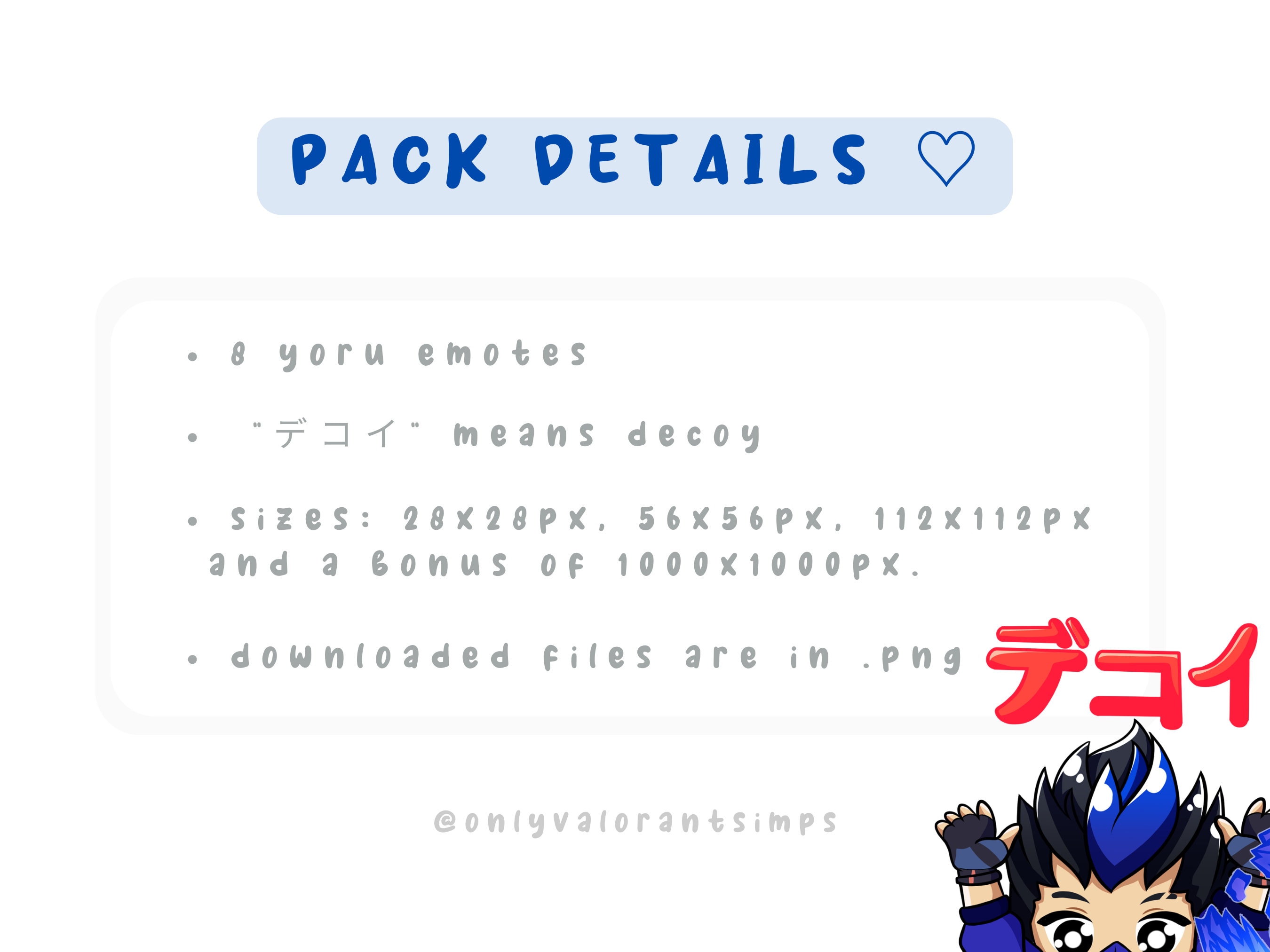 Yoru Valorant, Yoru Valorant Twitch Emote, Yoru Valorant Discord Pack ...