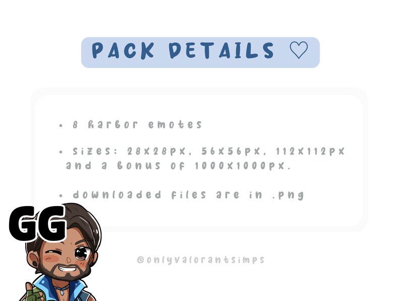 Harbor Valorant, Harbor Valorant Twitch Emotes, Harbor Valorant Discord ...
