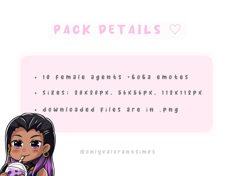 Boba Valorant Emotes, Valorant Twitch Emotes, Valorant Boba Emotes ...