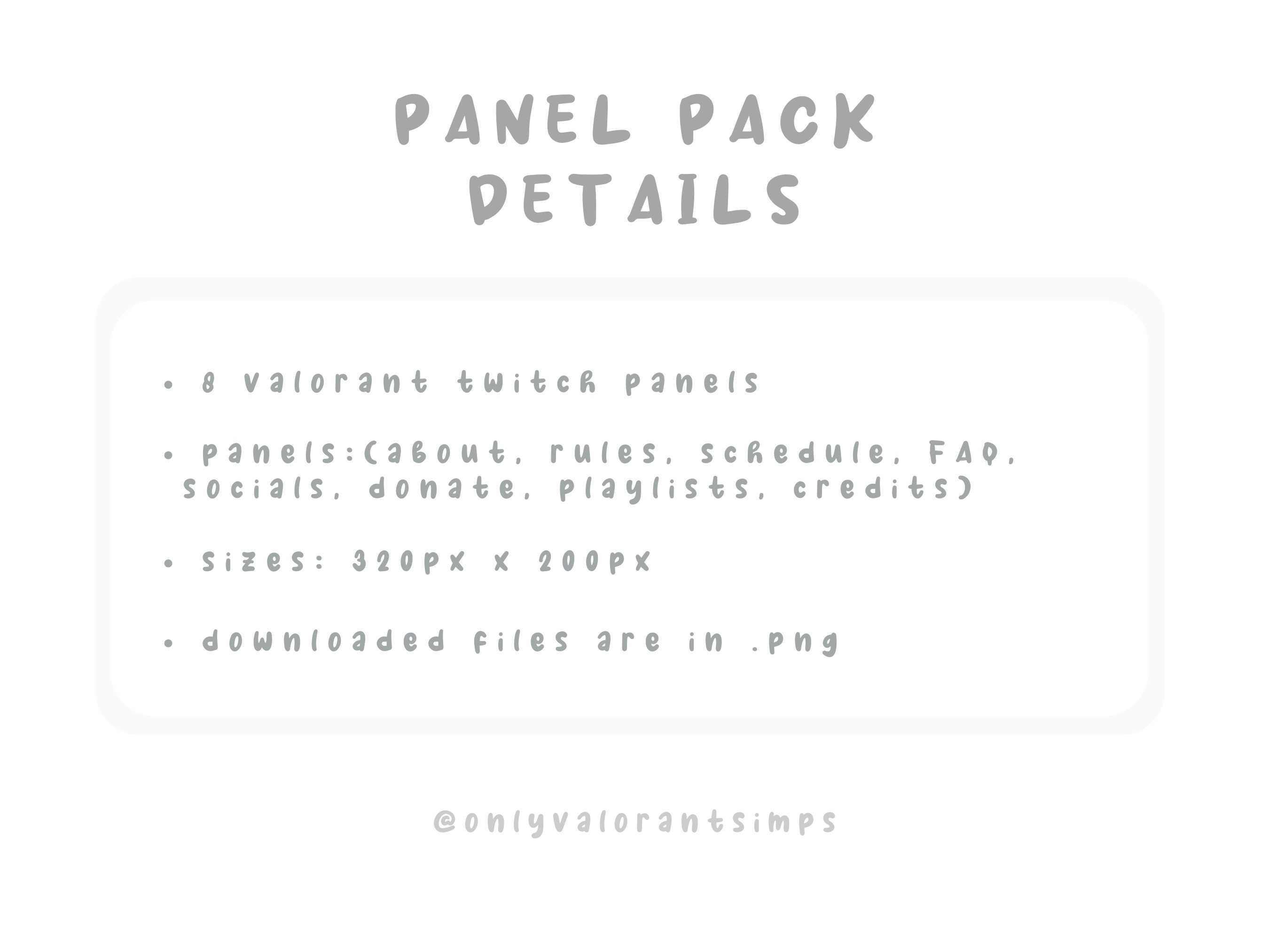 Twitch Valorant Chibi Stream Panels Valorant Twitch Panels - Etsy UK