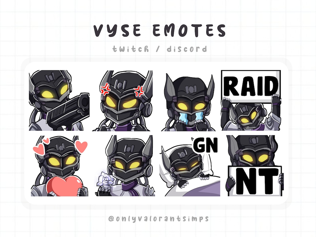 Vyse Valorant Emote, Vyse Emote, Vyse Valorant, Vyse Discord Twitch ...