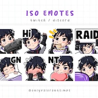 KILLJOY Valorant Emote Pack - Set B - Twitch Discord Killjoy Cute Chibi ...
