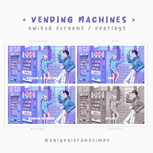 Valorant Jett Yoru Twitch Screen, Vending Machine Jett Yoru, Valorant ...