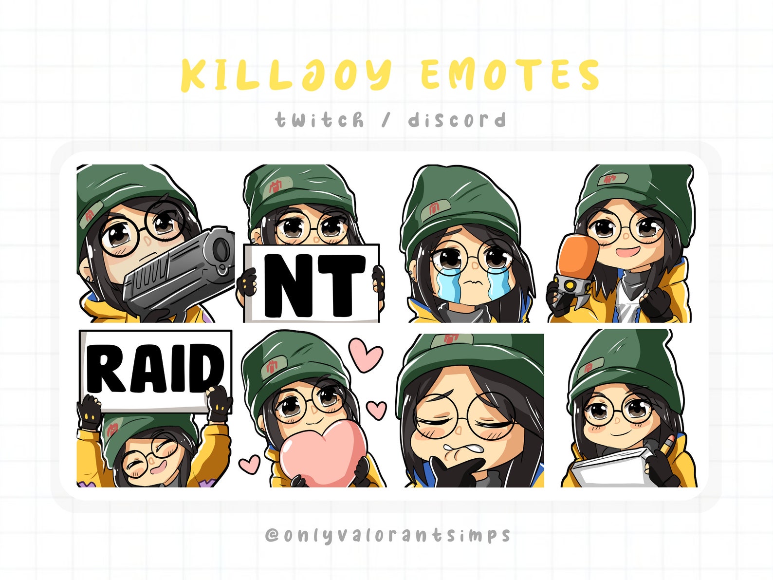 Killjoy Emotes, Valorant Killjoy Emotes, Valorant Killjoy, Killjoy ...
