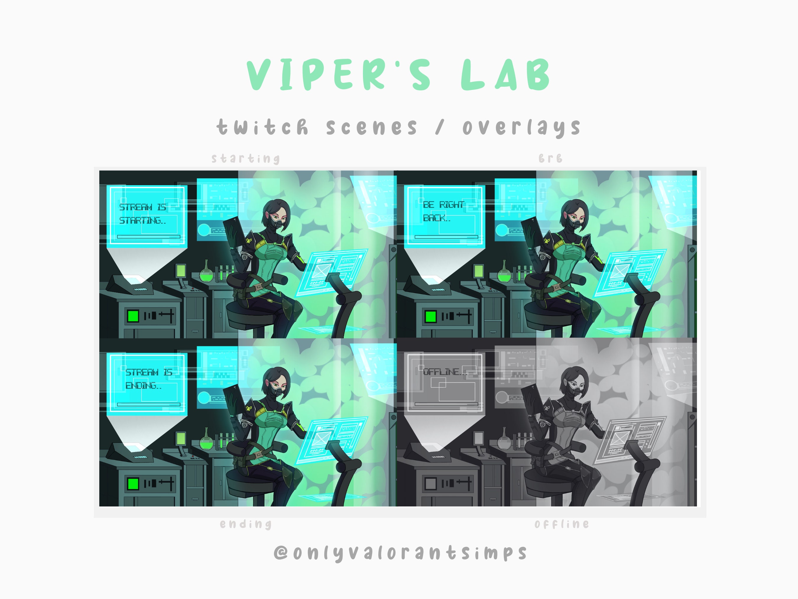 Valorant Vipertwitch Screen, Valorant Twitch Screen, Valorant Viper ...