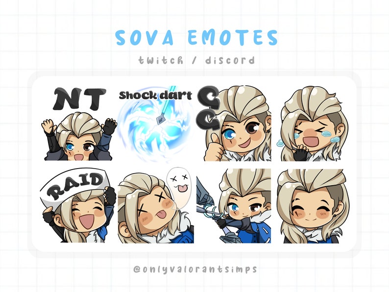 Sova Valorant, Sova Valorant Twitch Emotes, Sova Valorant Discord ...