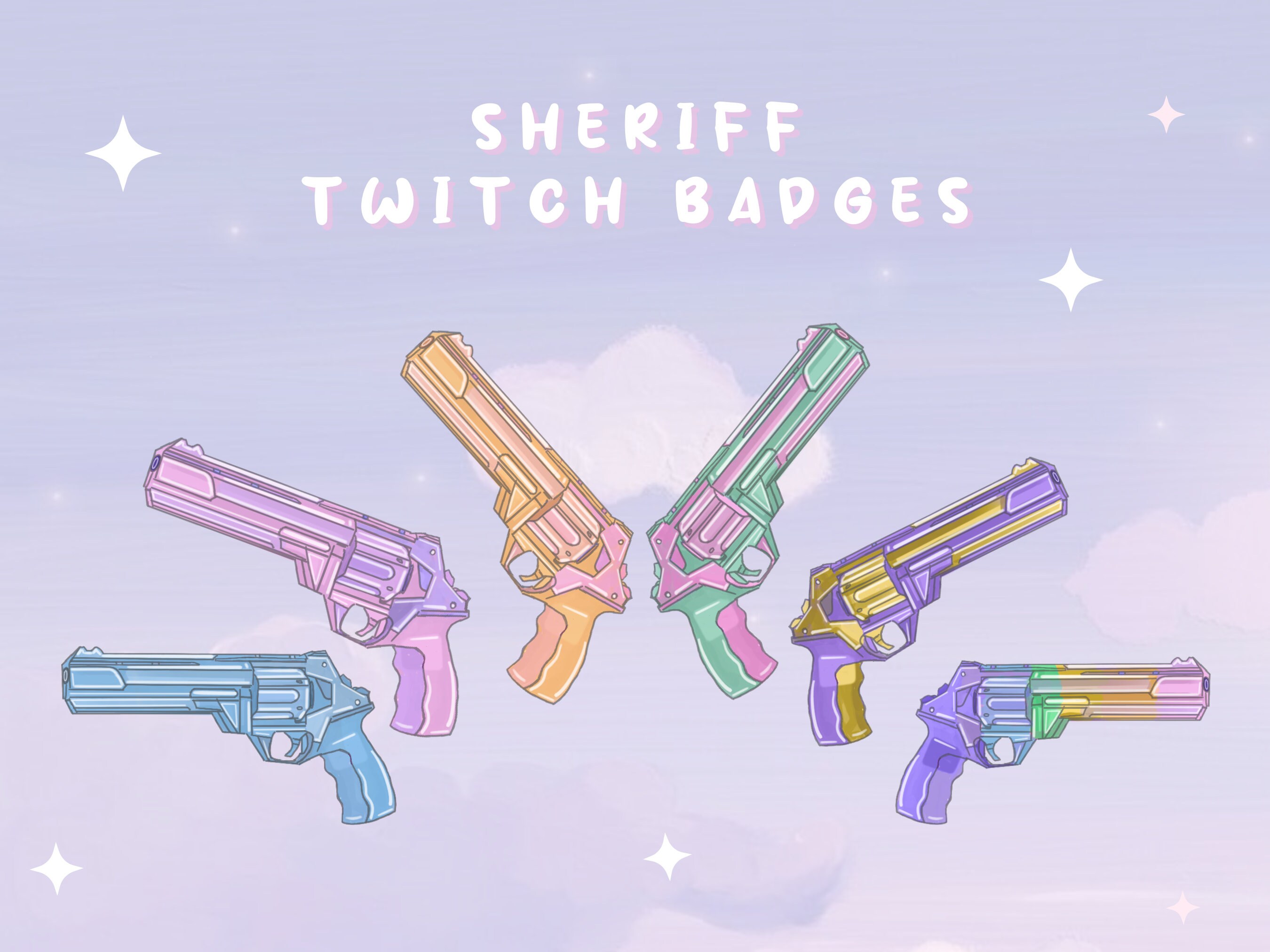 Twitch Sub Badges, Twitch Bit Badges, Valorant Gun Sub Badges, Valorant ...