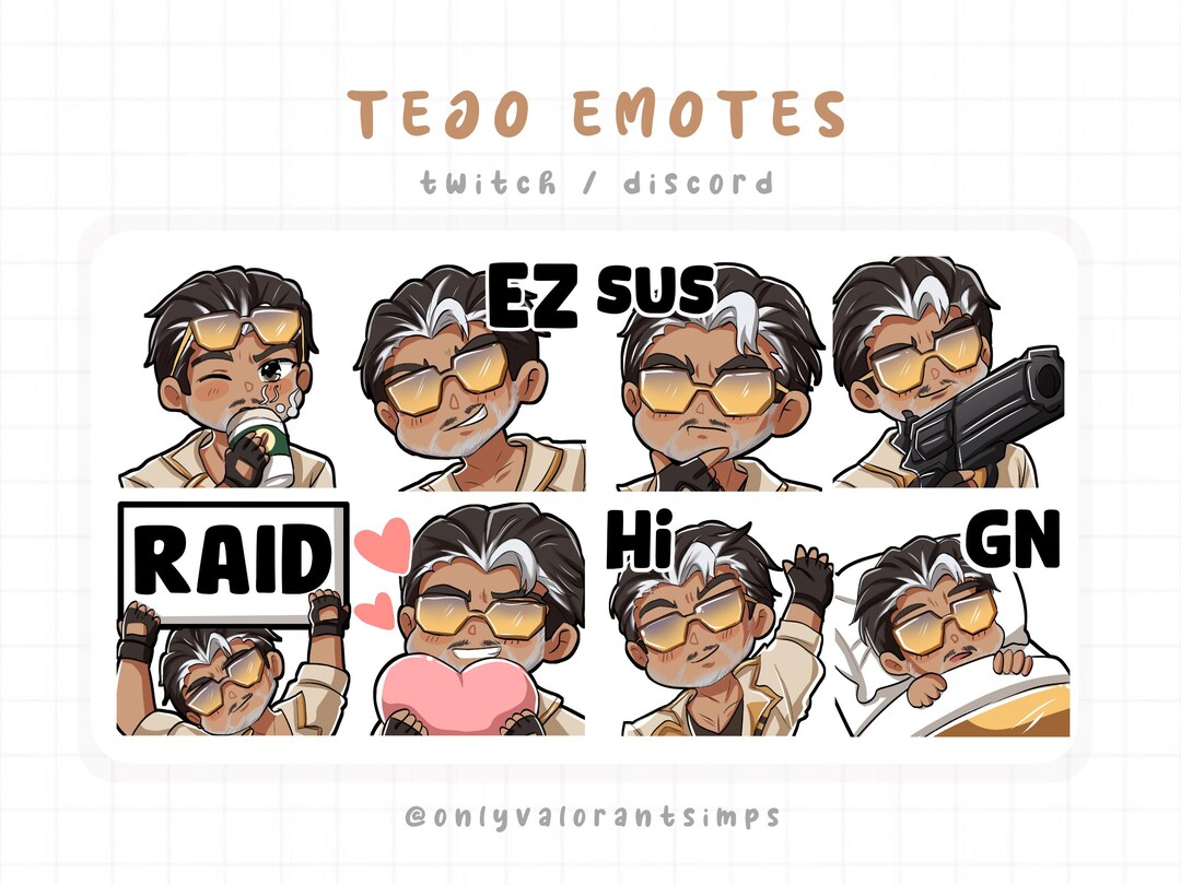 Tejo Valorant Emote, Tejo Emote, Tejo Valorant, Tejo Discord Twitch ...