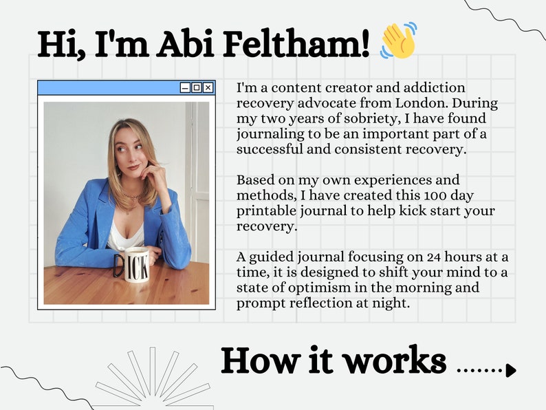 ADDICTION Recovery Journal | Digital Download | SOBRIETY, Worksheet ...