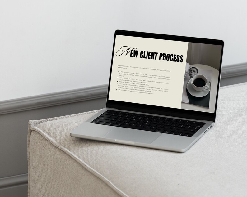 Social Media Manager Welcome Packet Template Made in Canva - Etsy