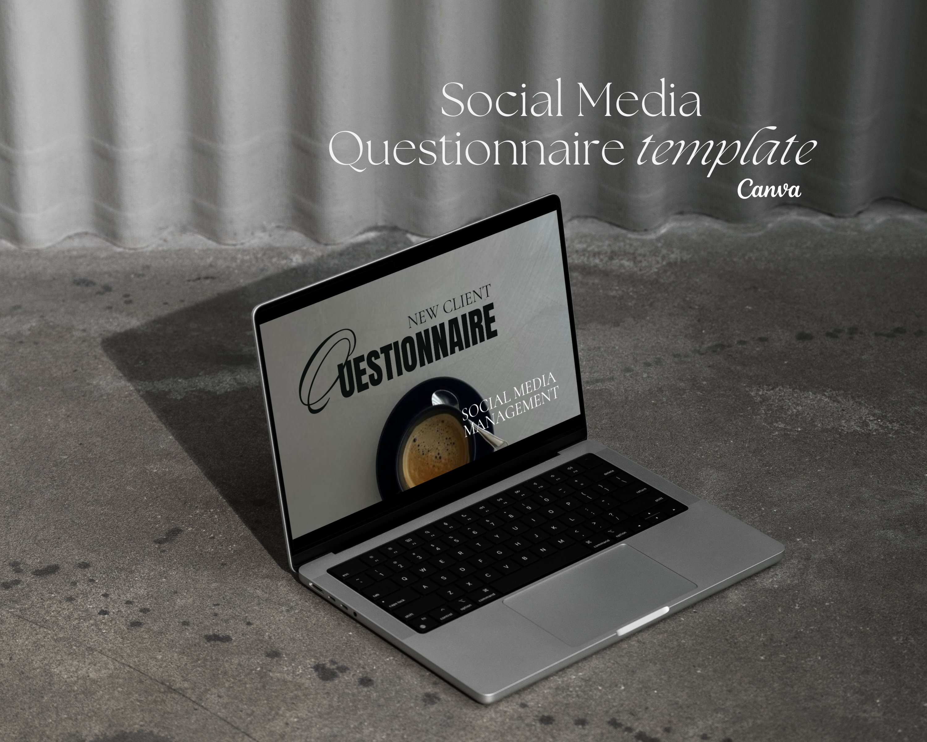 New Client Questionnaire Template, Aesthetic Social Media Questionnaire ...