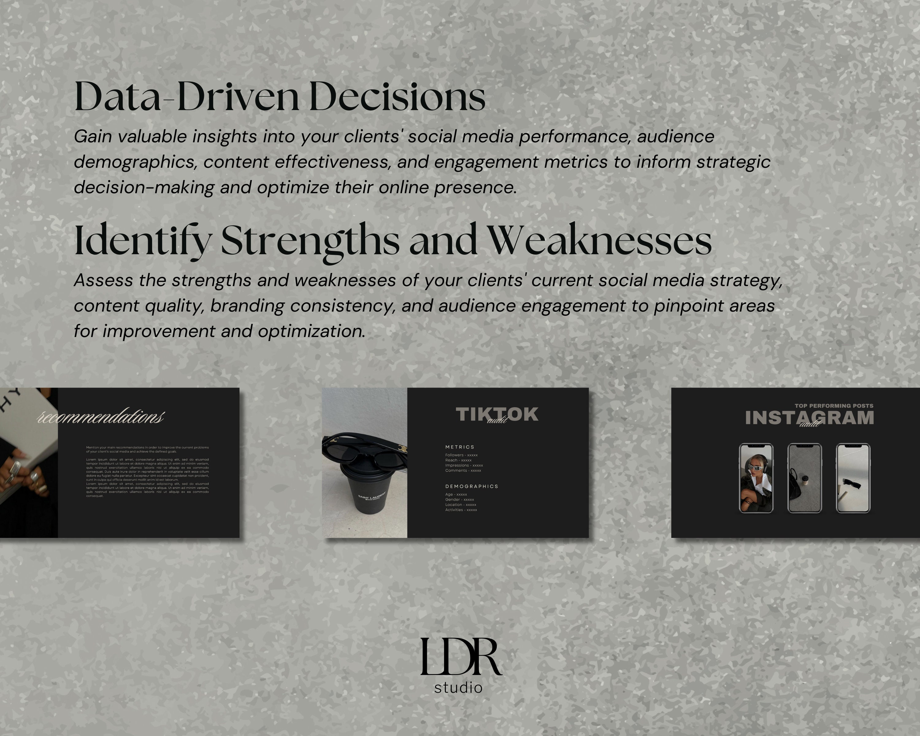 Social Media Audit Template, Aesthetic Audit for Social Media Managers ...