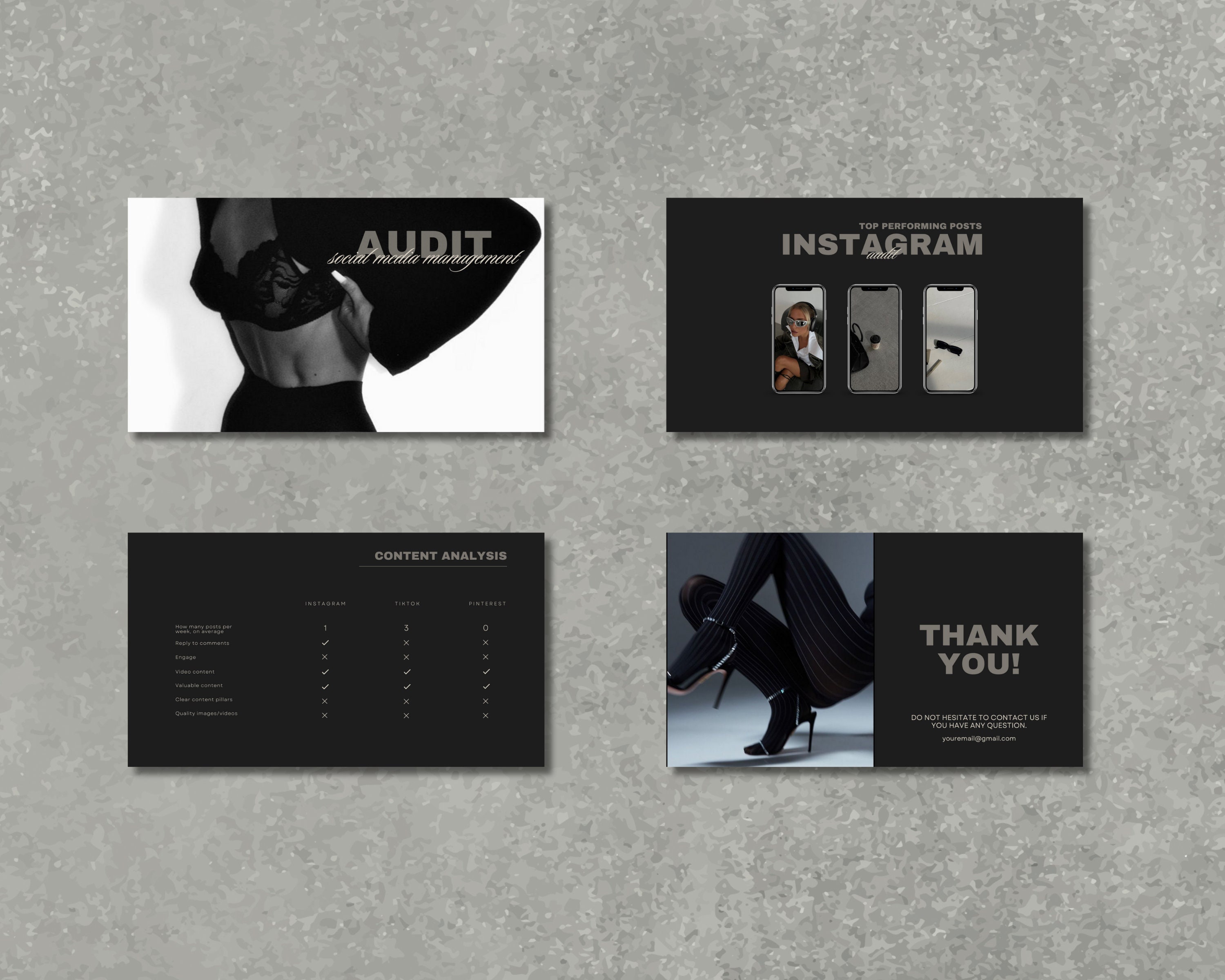 Social Media Audit Template, Aesthetic Audit for Social Media Managers ...