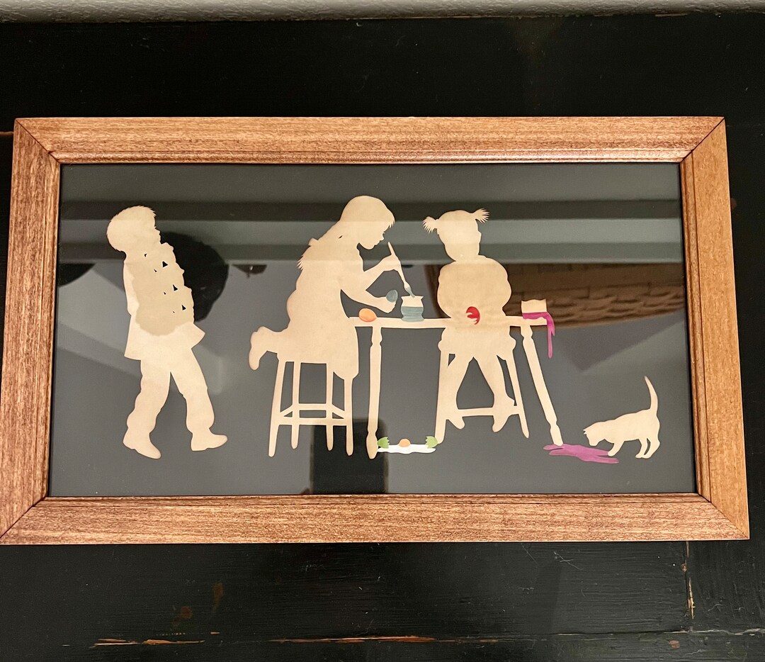 Easter Egg Dying by Scherenschnitte Artist Pamela Dalton - Etsy