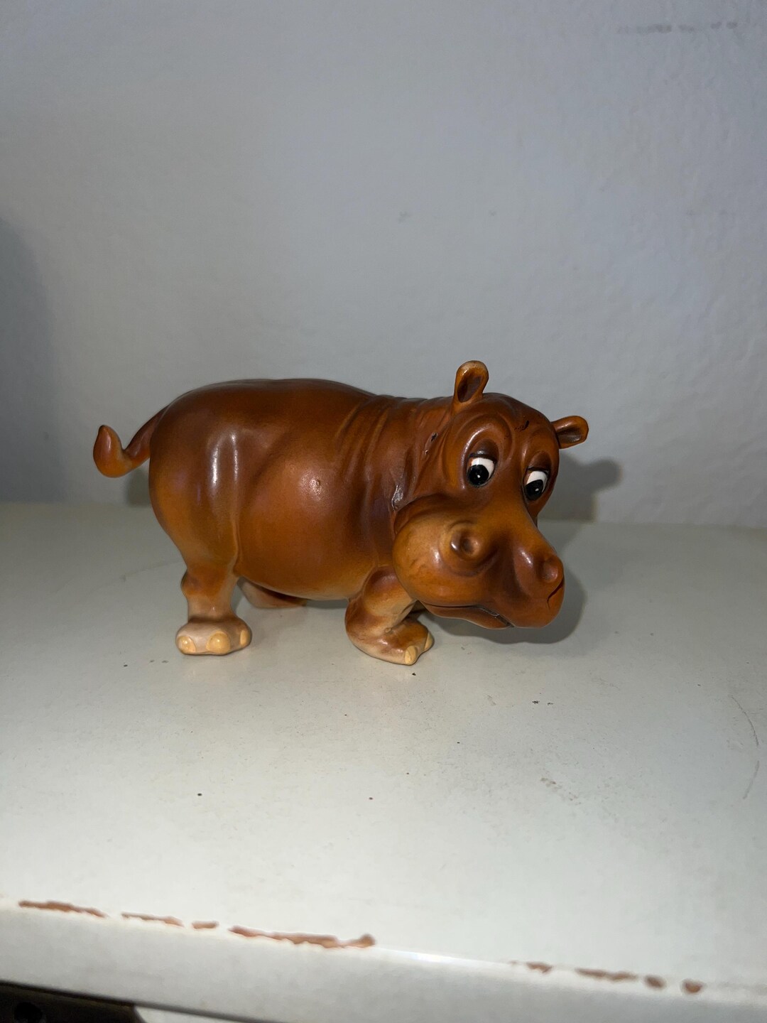Vintage House Hippo Figurine - Etsy