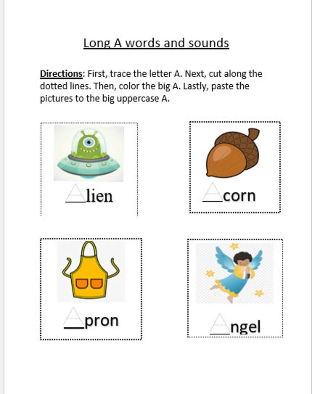 Printable Worksheets - Etsy