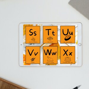 Thanksgiving ABC Flashcards, Thanksgiving Alphabet Flashcards ...