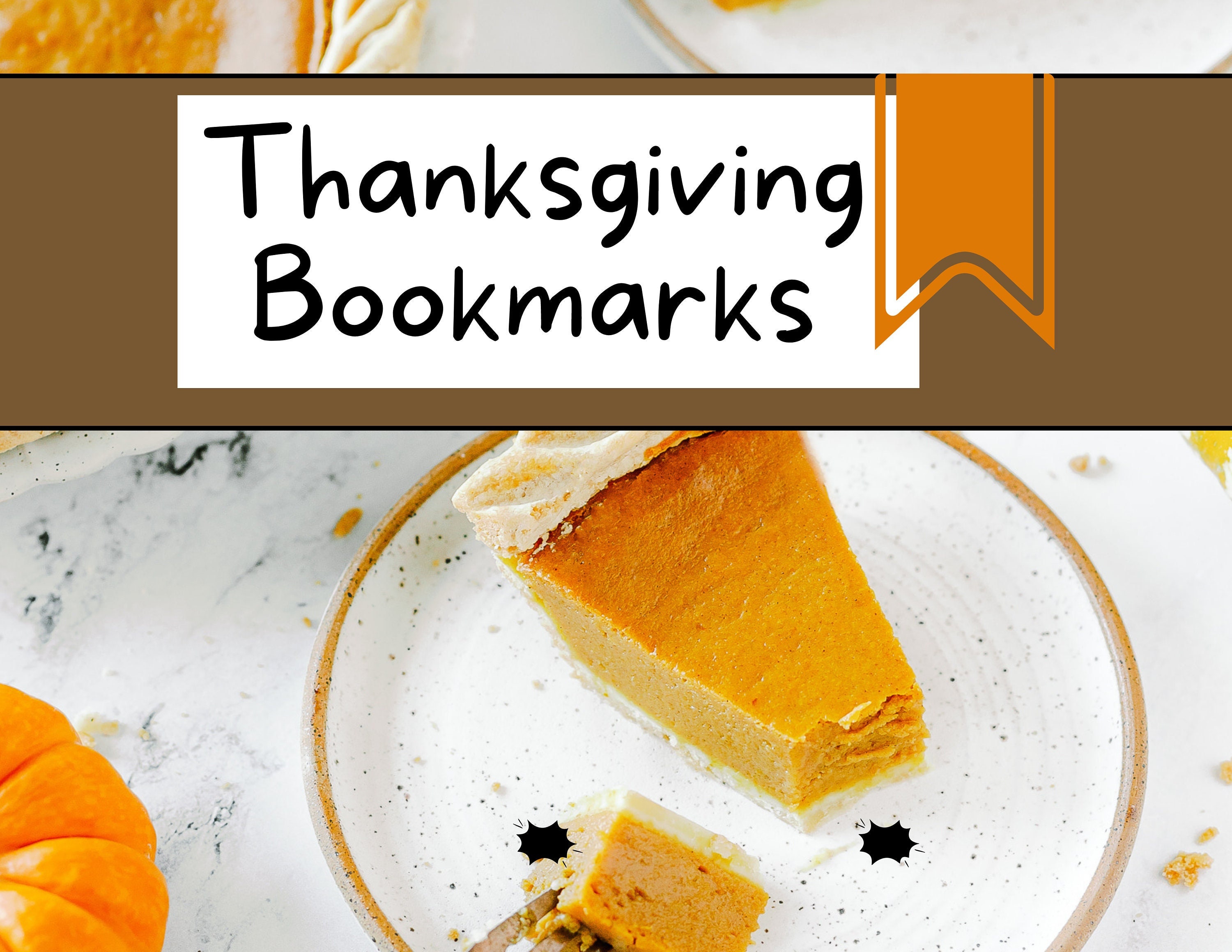 Thanksgiving Bookmarks, Printable Bookmarks for Thanksgiving ...