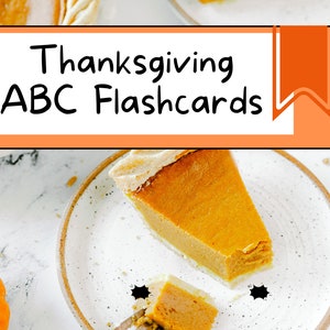 Thanksgiving ABC Flashcards, Thanksgiving Alphabet Flashcards ...