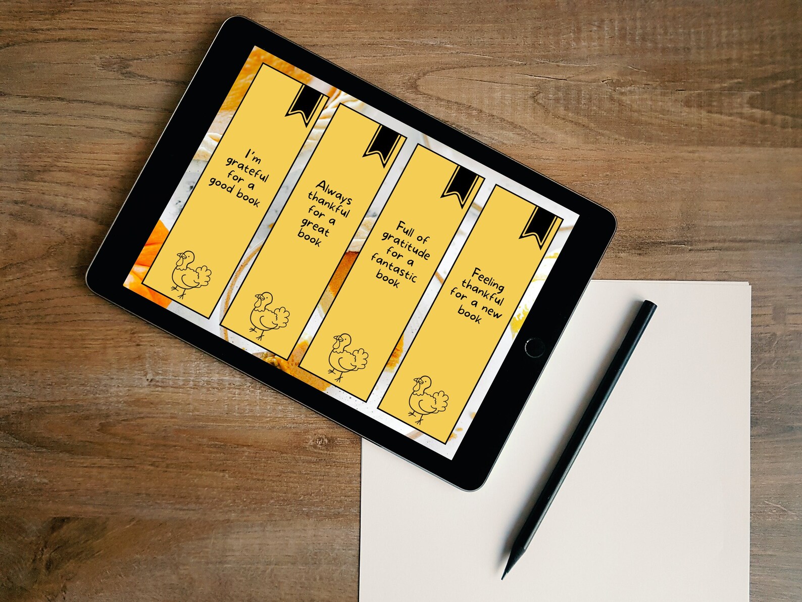 Thanksgiving Bookmarks, Printable Bookmarks for Thanksgiving ...