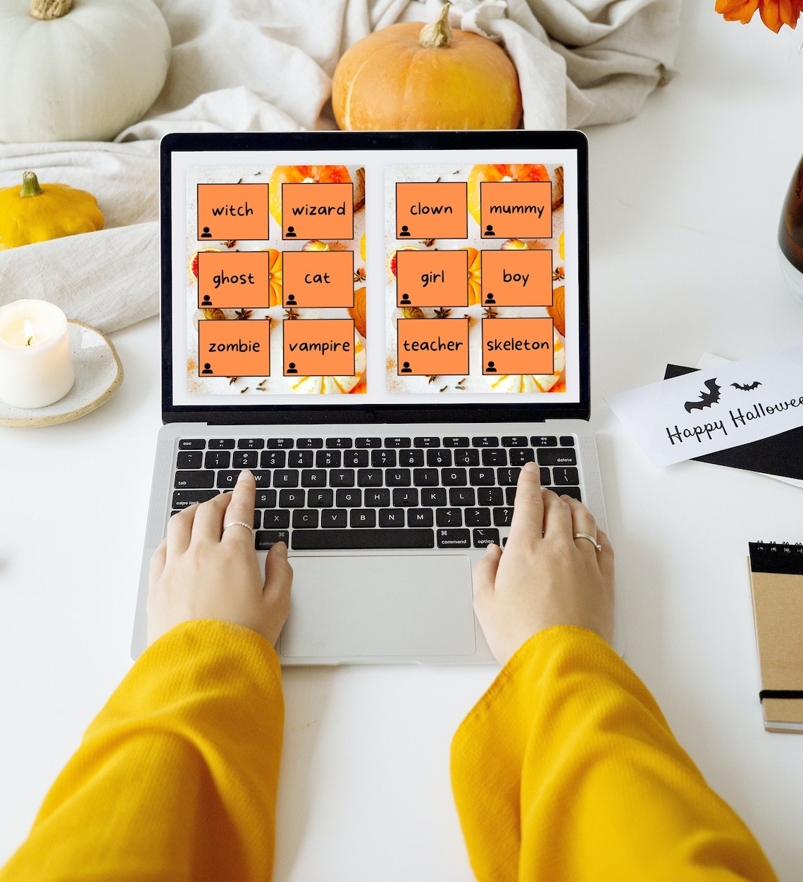 Halloween Writing Prompts for Kids, Halloween Story Starters, Halloween ...