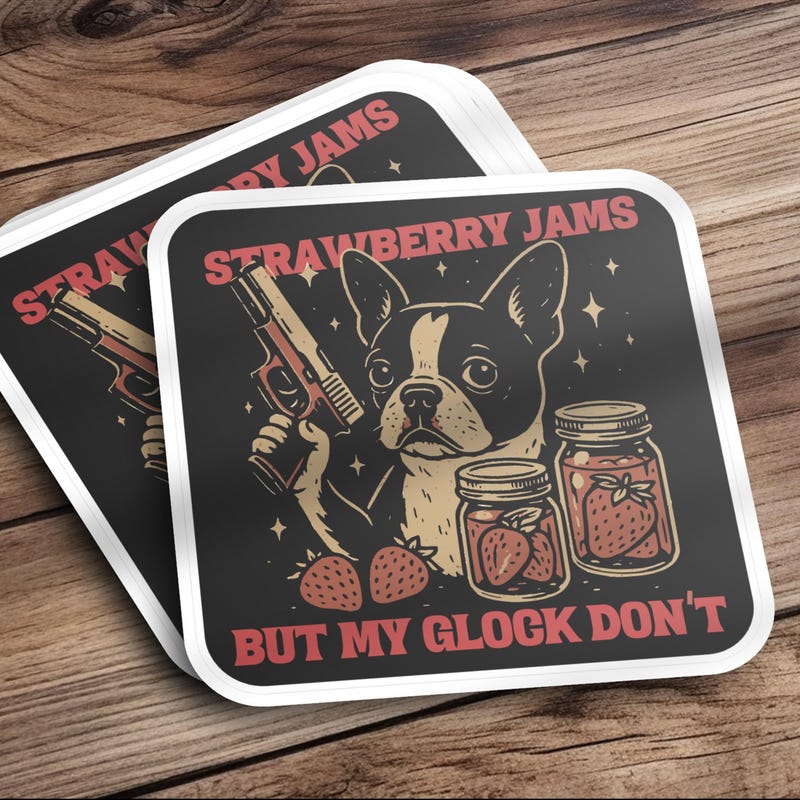 Strawberry Jams but My Glock Don't - Etsy