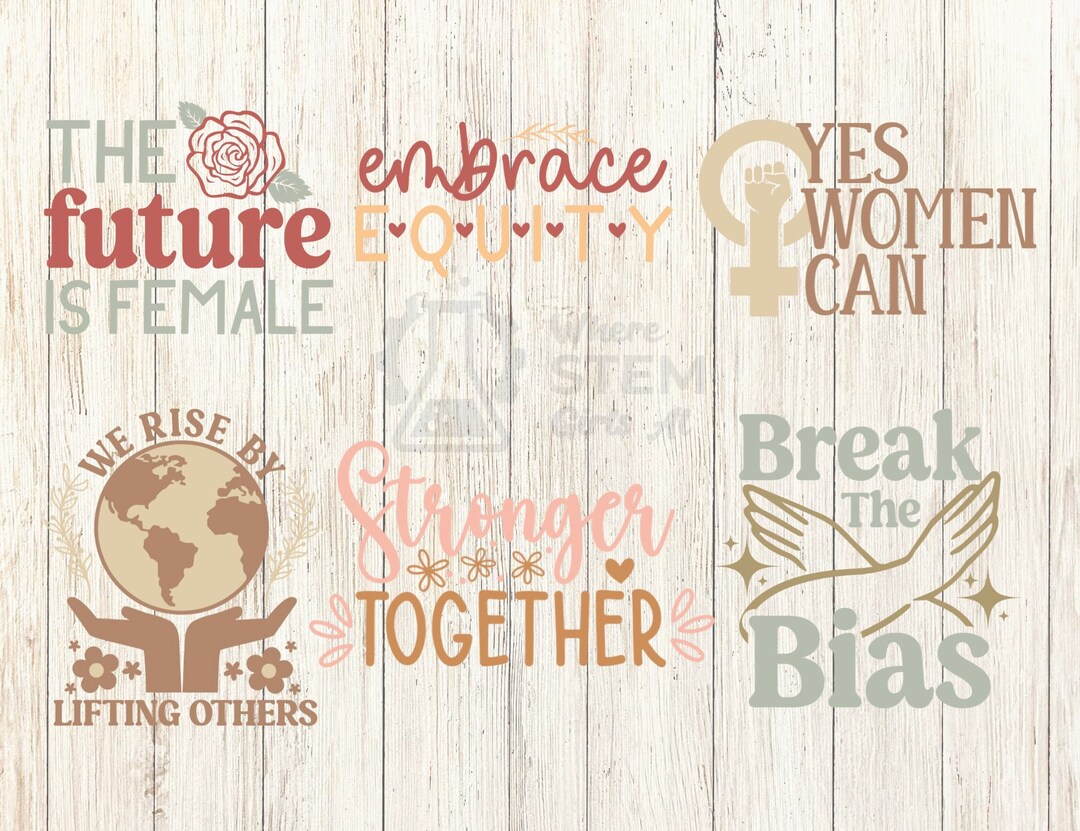 Women's History Month Bundle, Inspirational Women, Woman Empowerment ...