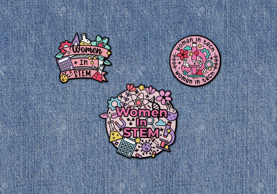 STEM Teacher Appreciation Gift, Women in Stem Enamel Pin, Microbiology ...