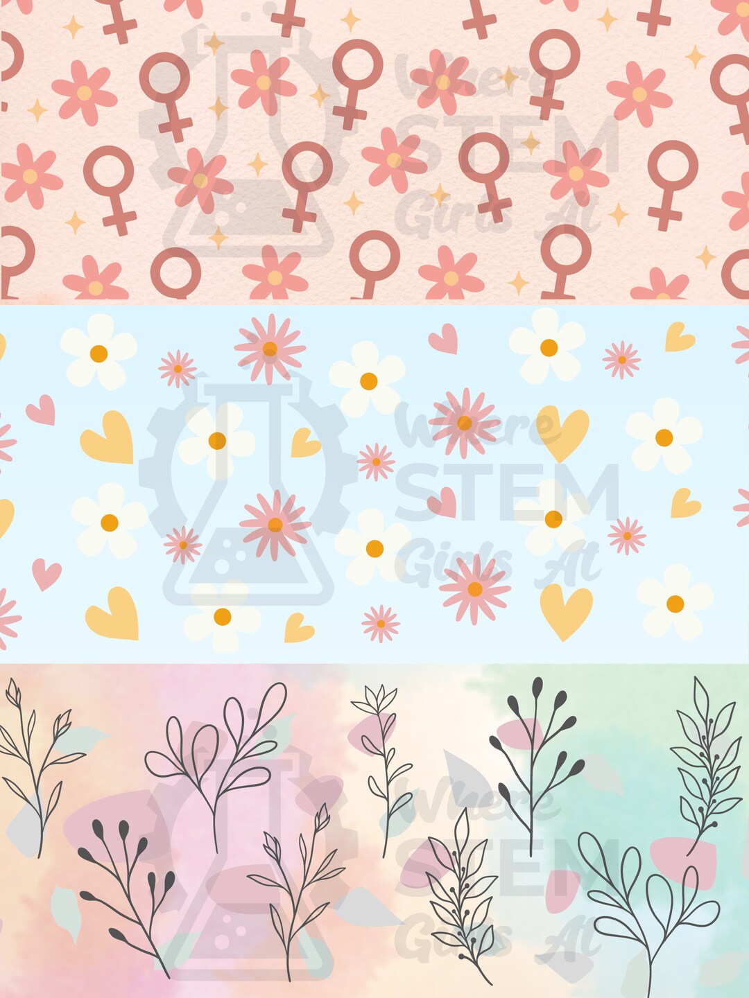 Women's History Month Patterns, SVG, Women Clipart - Etsy