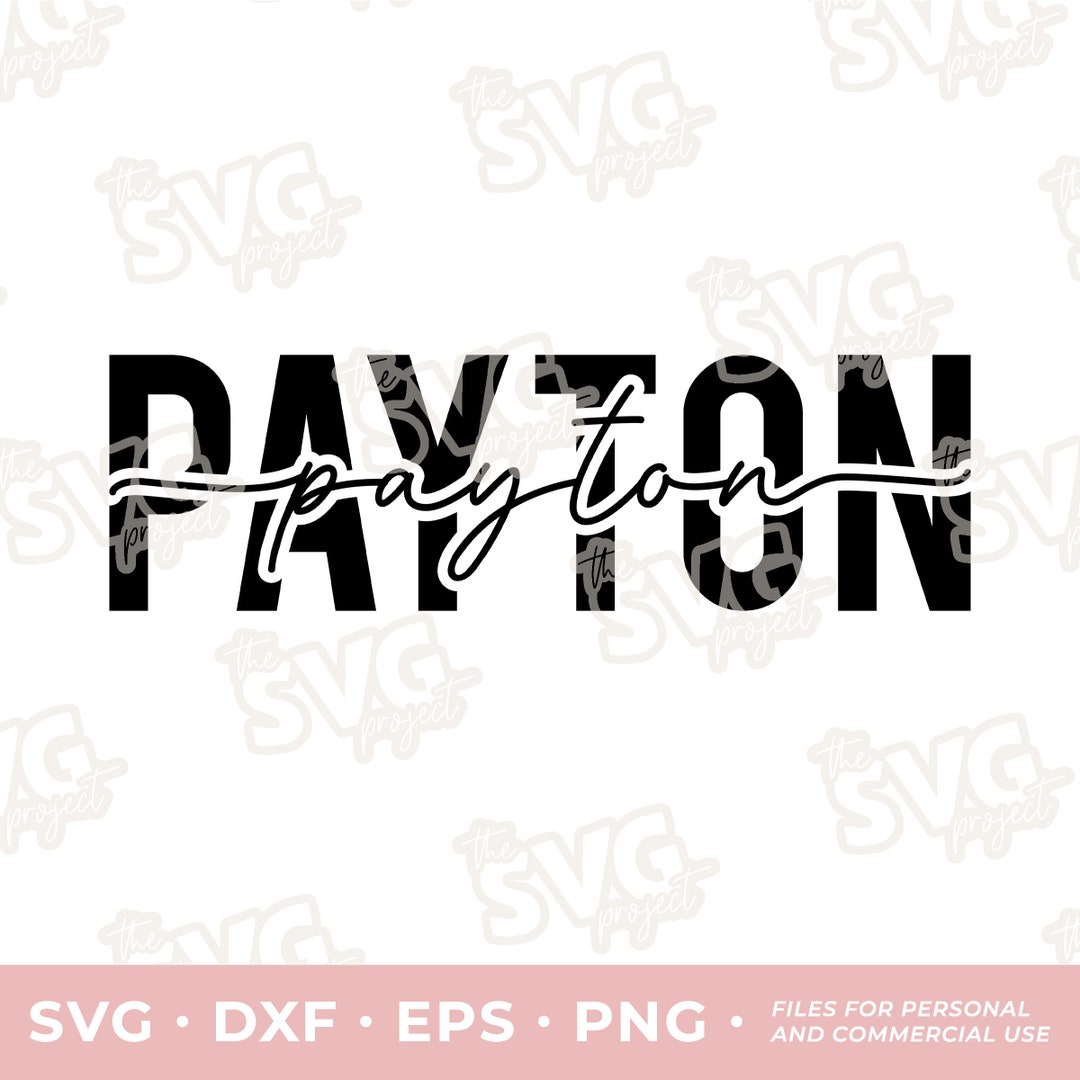 Custom Names SVG | Personalized Custom Sans Serif and Cursive Names ...