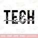 Psych Tech SVG Sublimation, DTG Printing Clipart File Festive ...