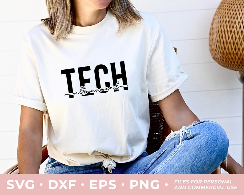 Ultrasound Tech SVG | Vinyl Cutting File – Personal + Commercial ...