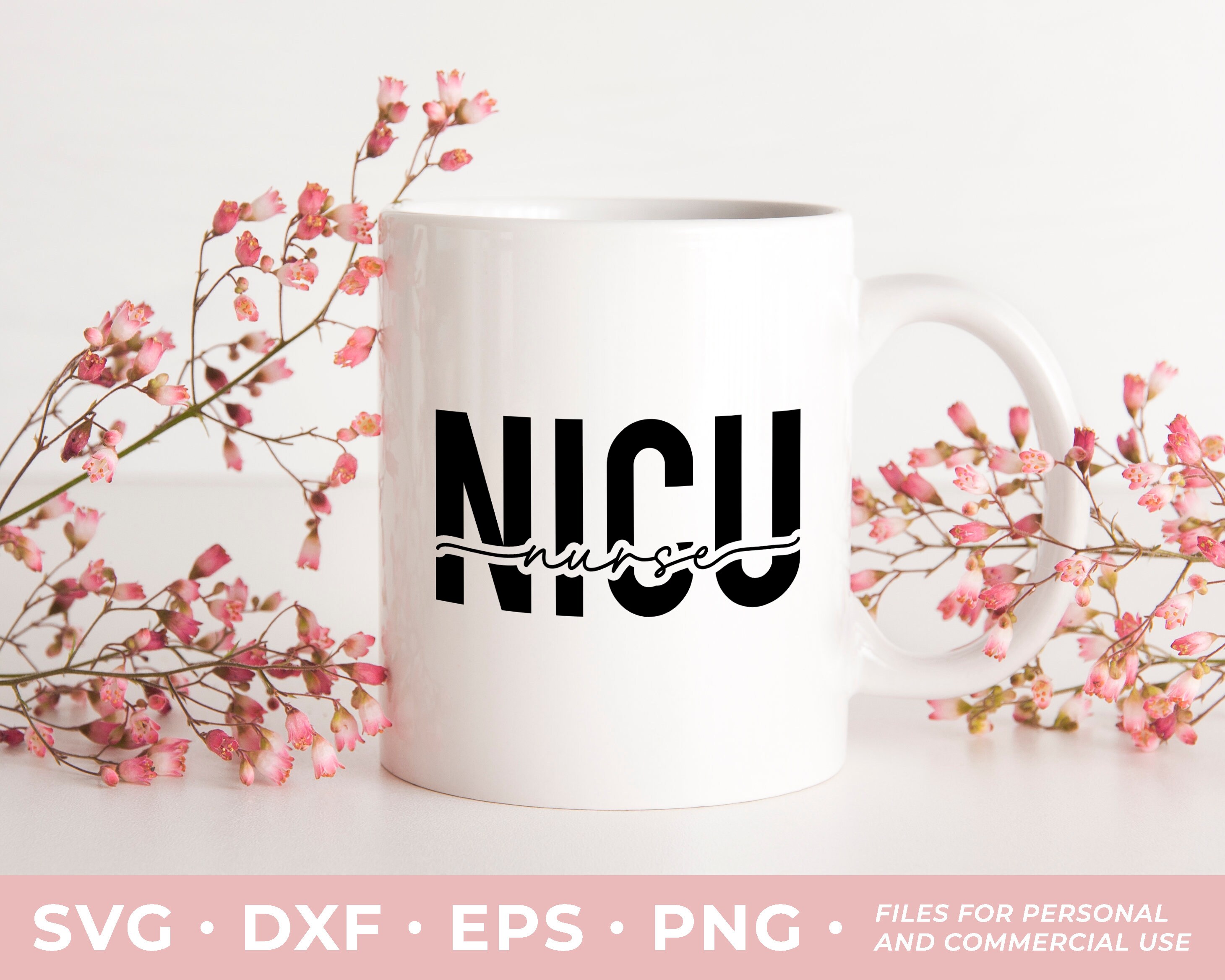 NICU Neonatal Nurse SVG Vinyl Cutting File Personal - Etsy