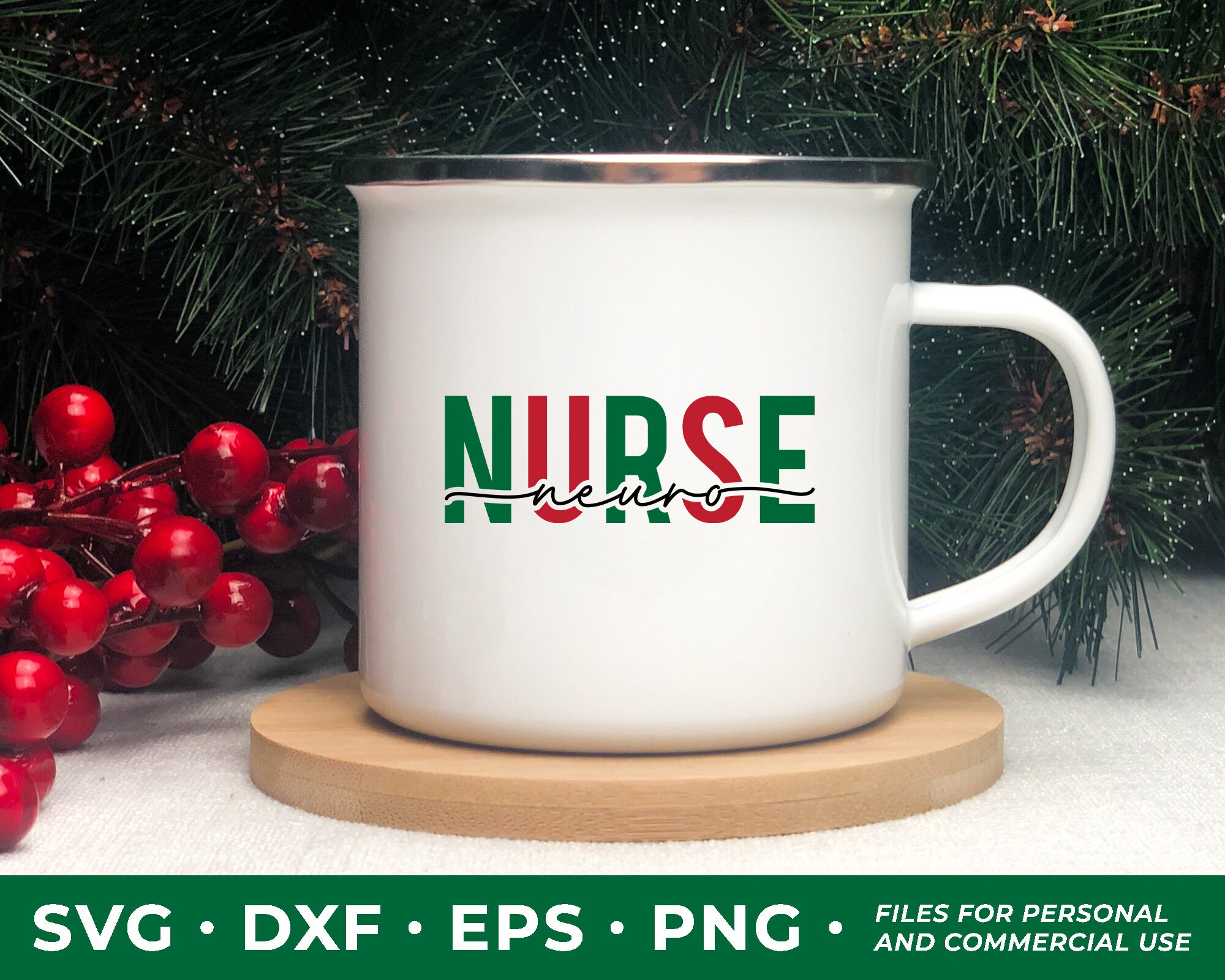 Neuro Nurse SVG Sublimation DTG Printing Clipart File - Etsy