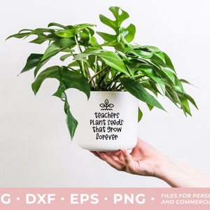 Teachers Plant Seeds That Grow Forever | SVG Vinyl Cutting Files ...