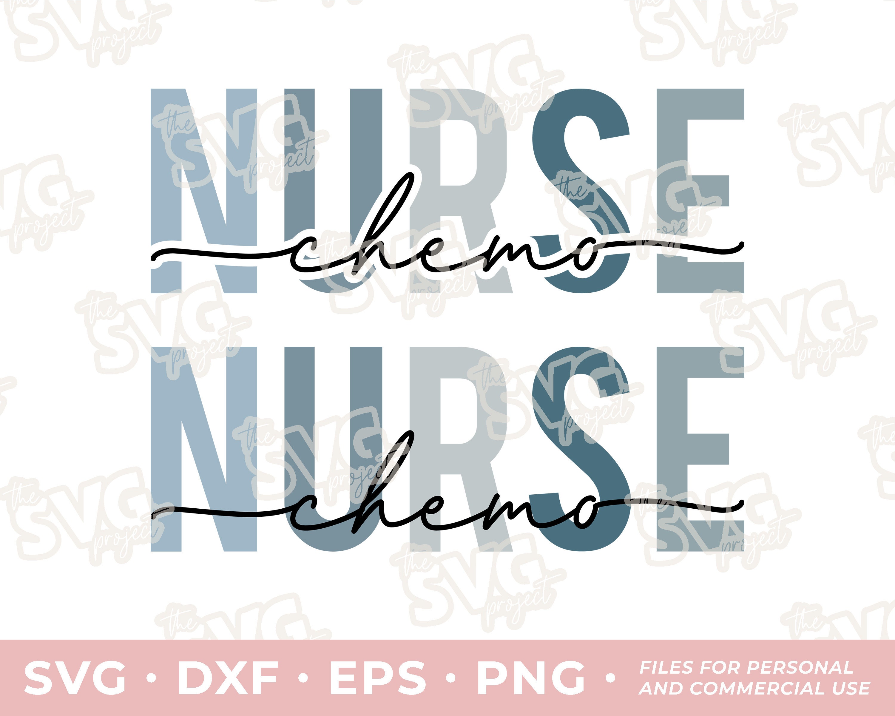 Chemo Nurse SVG Sublimation DTG Printing Clipart File - Etsy