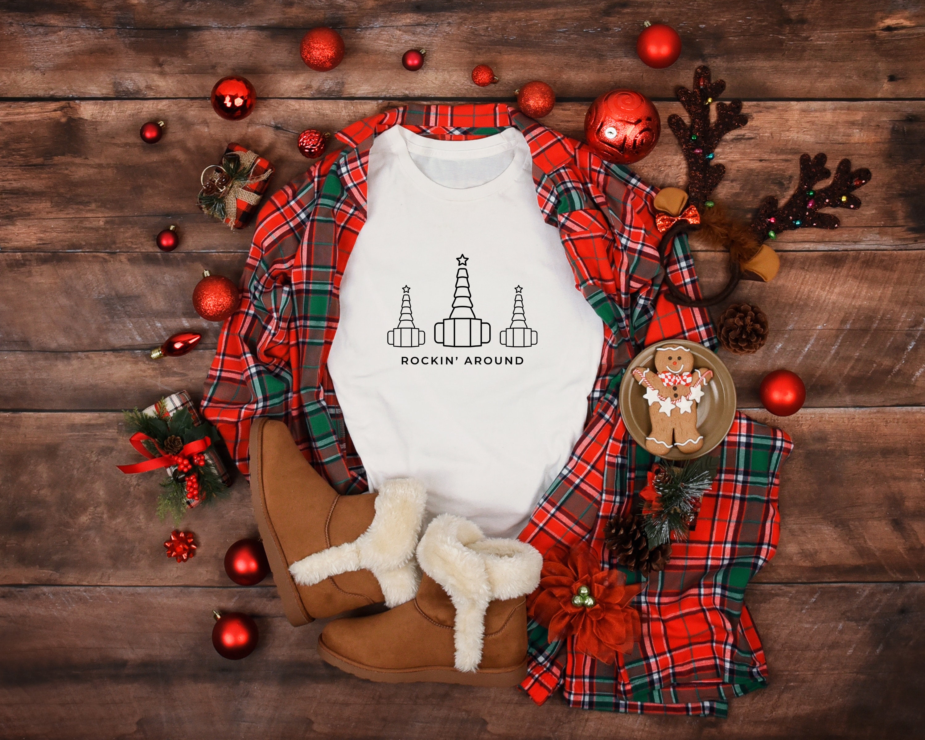 Rockin' Around the O2 Christmas Tree SVG Vinyl Cutting - Etsy