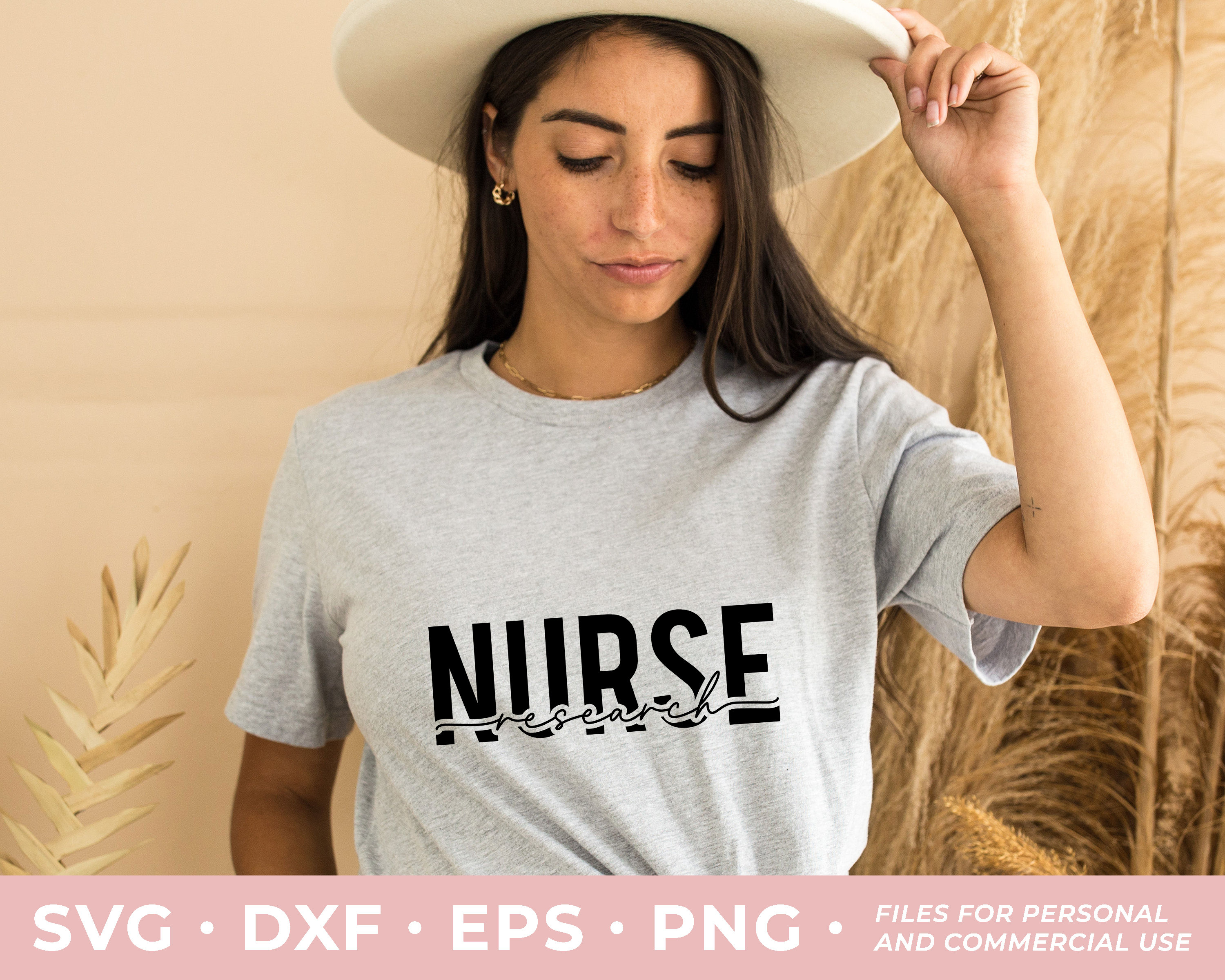 Research Nurse SVG Vinyl Cutting File Personal Commercial Nurse ...