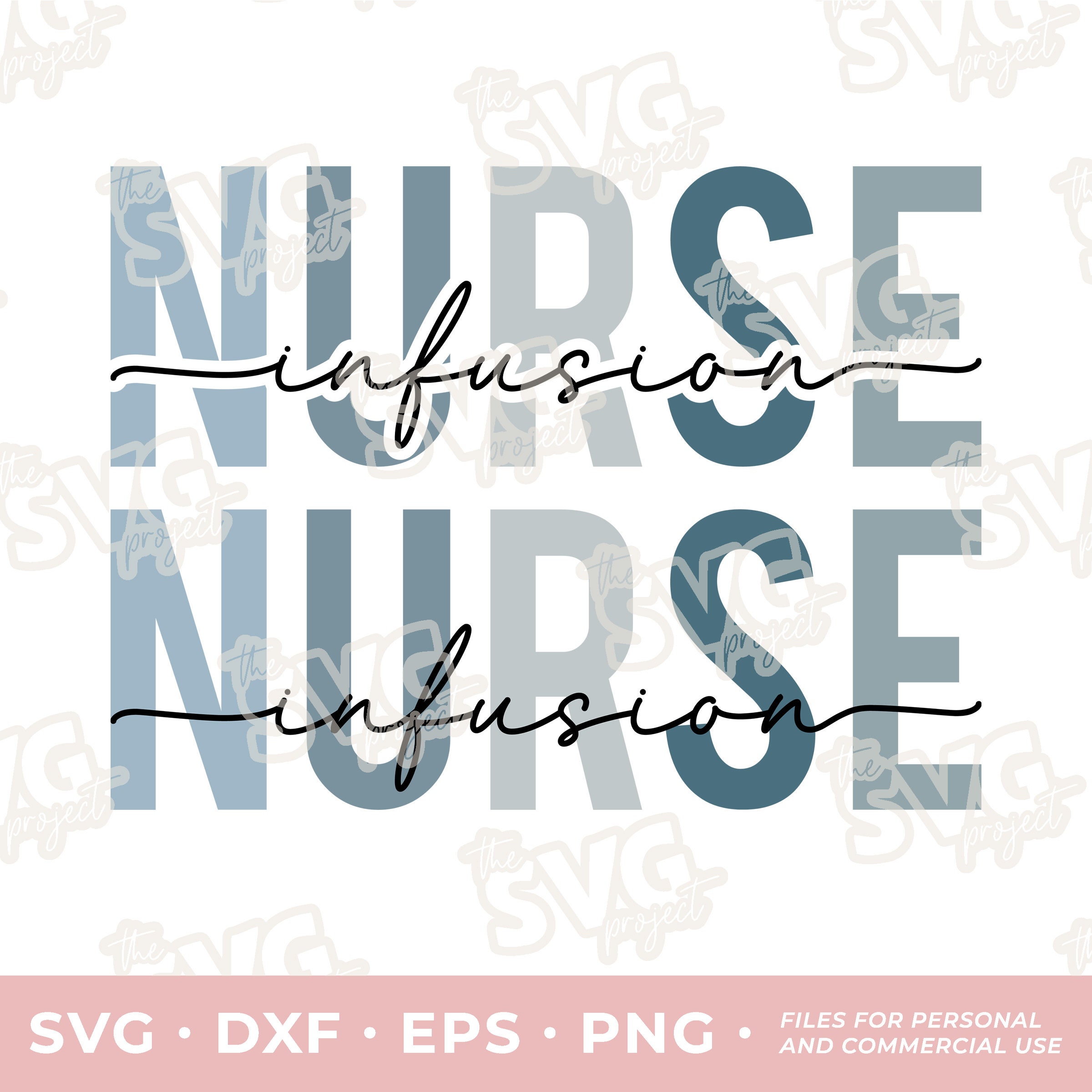 Infusion Nurse SVG Sublimation DTG Printing Clipart File - Etsy