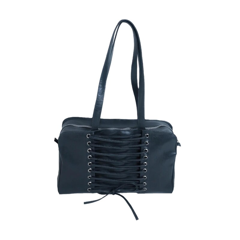 Textured Leather Corset - Etsy