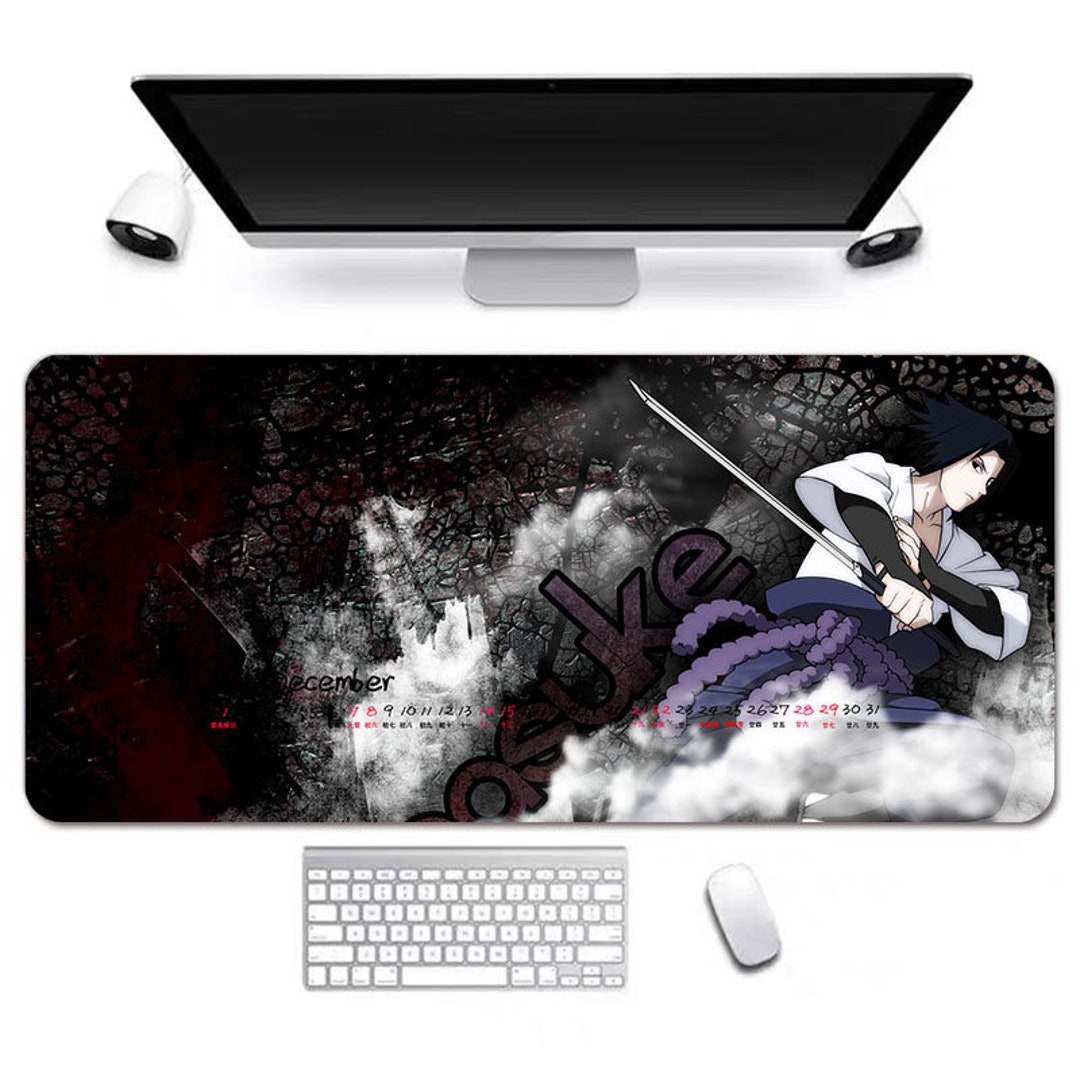 Retro Anime Desk Mat, Long Desk Mats, Aesthetic Gaming Mousepad ...
