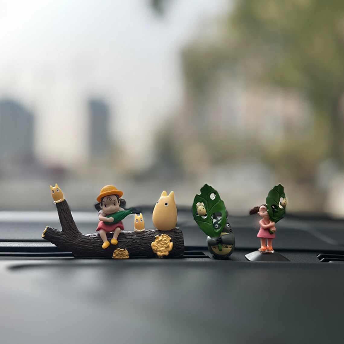 Anime Figurine Car Dashboard Decor, Standing Car Pendant Ornament, Car ...