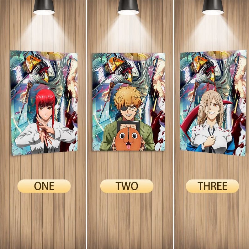 3D Lenticular Anime Poster Moving Wall Art, Animated Flip Effect Print ...
