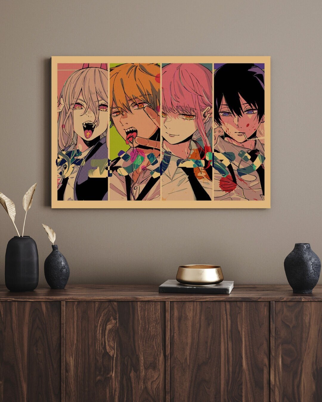Retro Anime Kraft Paper Poster for Your Home Decor & Nostalgic ...